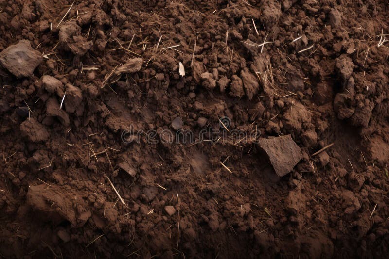 Processed Collage of Underground Brown Soil Layer Material Texture ...