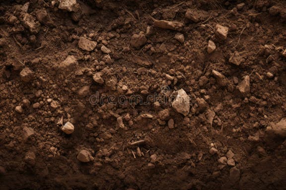 Processed Collage of Underground Brown Soil Layer Material Texture ...