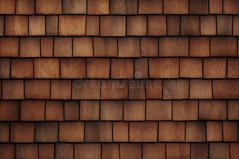 Processed Collage of Wooden Roof Shingles Texture. Background for ...