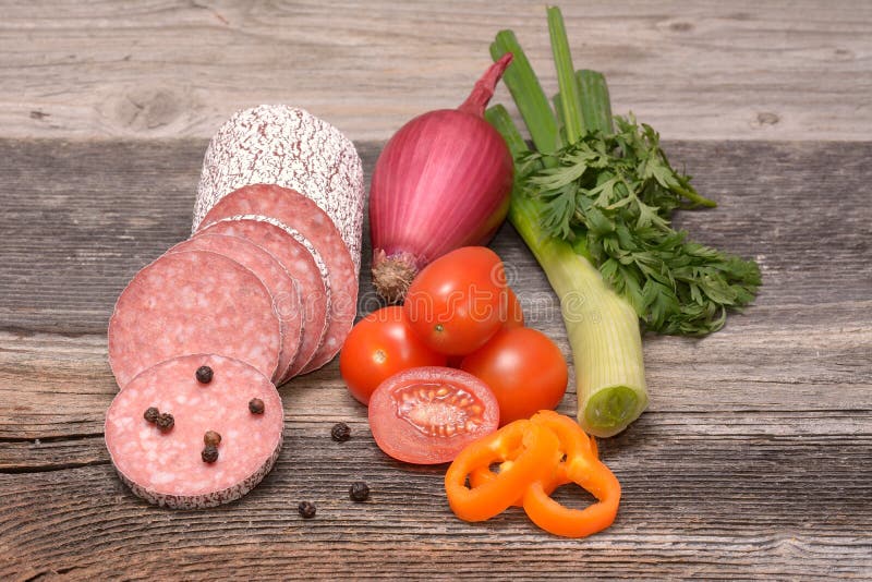 Processed meat products stock image. Image of kitchen - 84118117