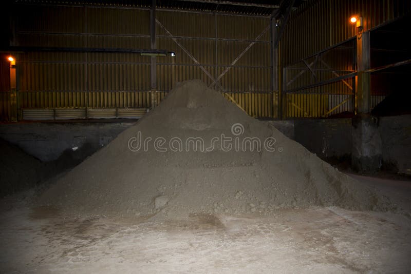 Processed Nickel Concentrate Stock Photo - Image of melting, pile ...
