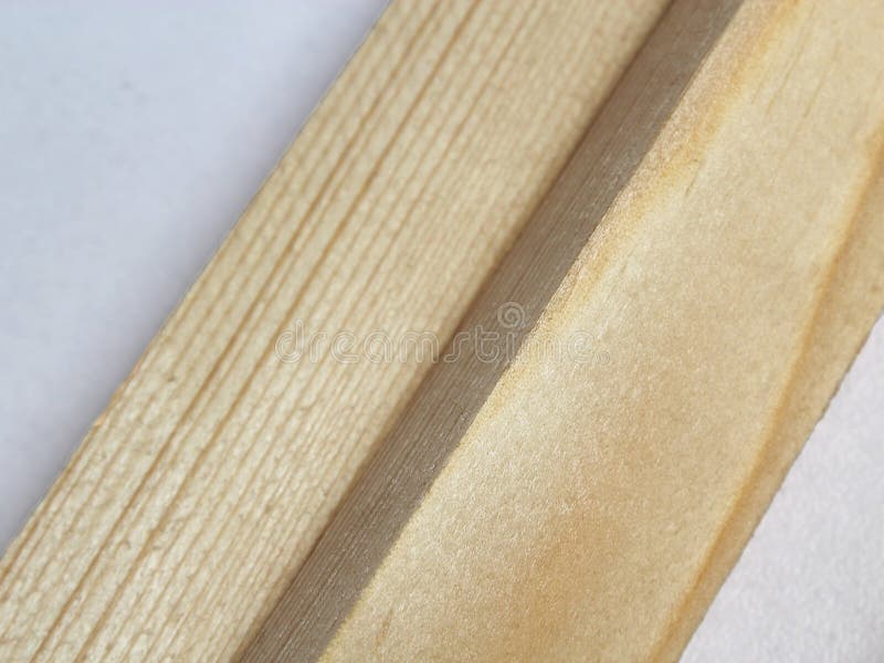 Processed Two Wood Planks Closeup Stock Image - Image of grain, light ...