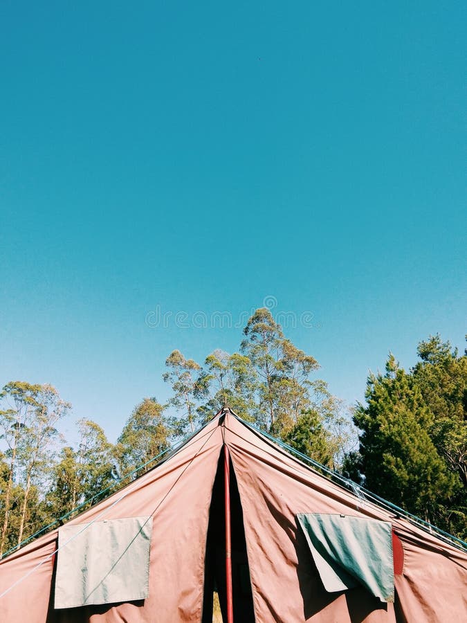 Camp Quarter Vulcanic Arjuno Welirang Stock Photo - Image of ...