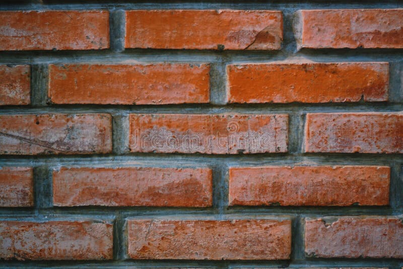 The Arrangement of Red Brick Walls, Good for Pattern Design or ...