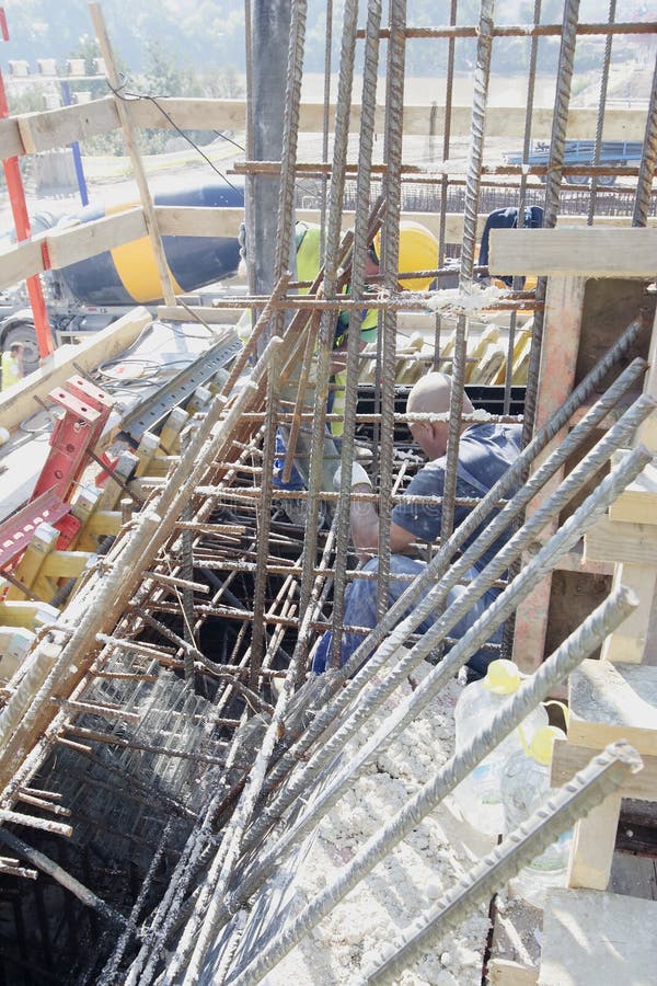 Processes Scene of Civil Engineering Editorial Stock Photo - Image of ...