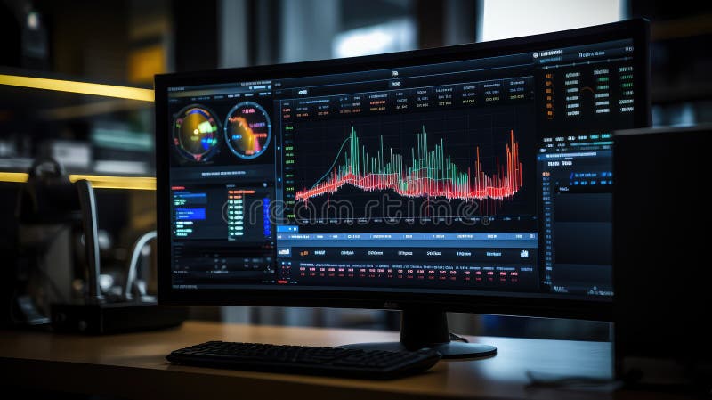 Processing Automated Clearing House Stock Illustration - Illustration ...