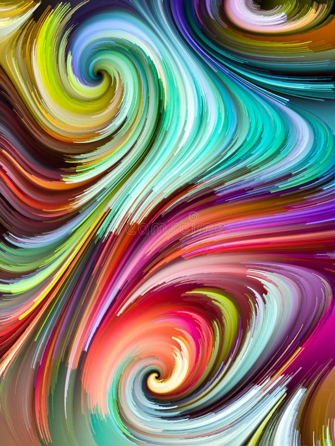 Processing Color Flow stock photo. Image of dynamic - 146680010