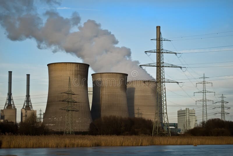 Processing factory. stock image. Image of nature, power - 8668335