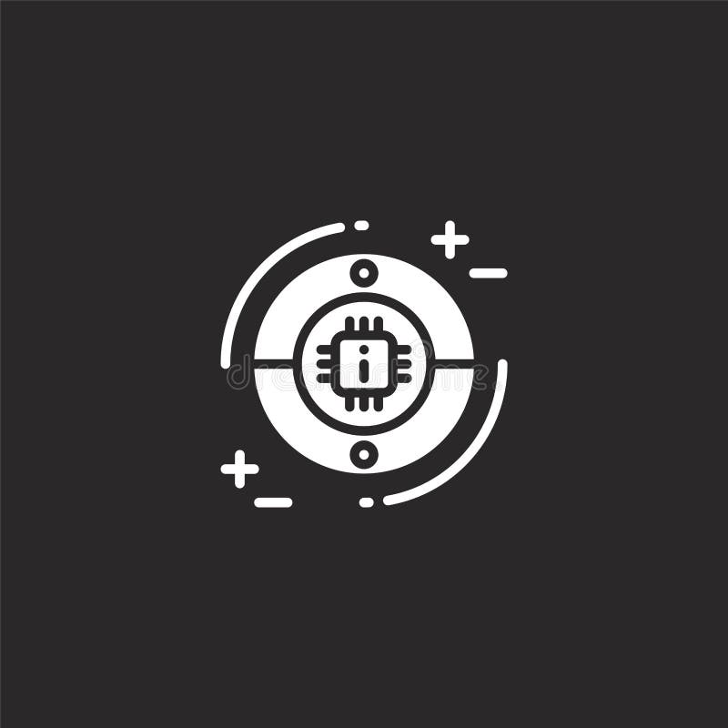 Processing Icon. Filled Processing Icon for Website Design and Mobile ...