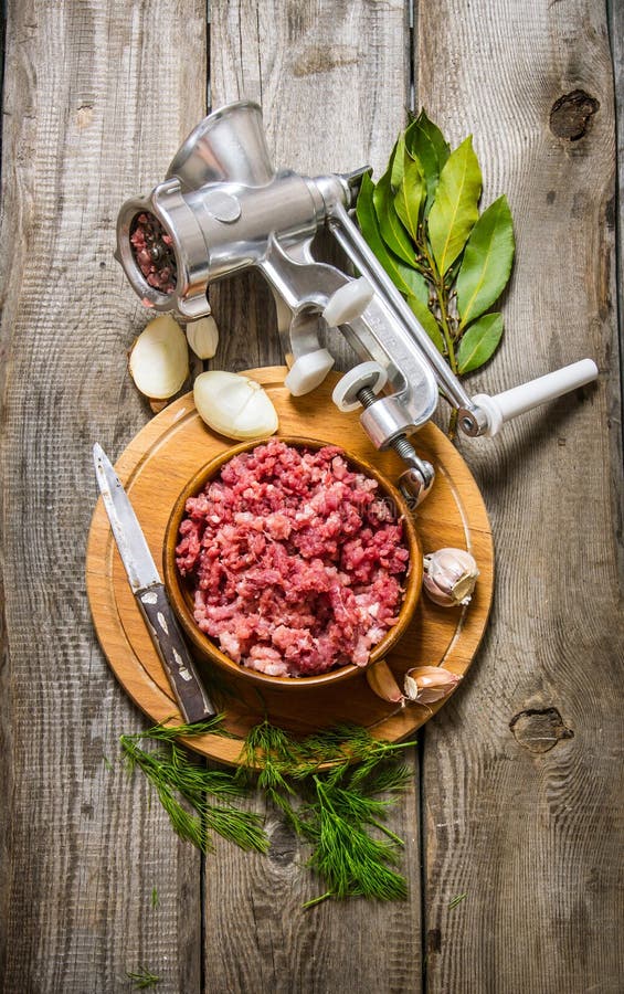 Processing of meat. stock photo. Image of pork, butcher - 65451432
