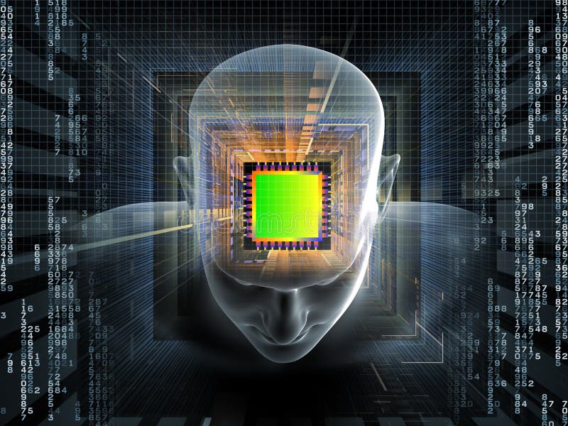 Processing Mind stock illustration. Illustration of mind - 23937304
