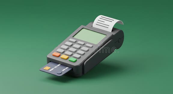 Processing Payment Using Card Machine for Transaction Stock Photo ...