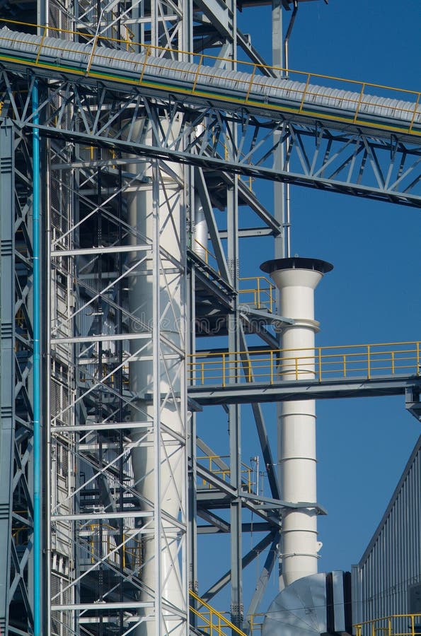 Processing plant stock photo. Image of exterior, processing - 11072166