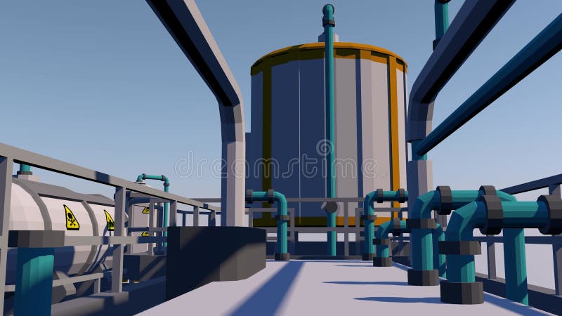 Processing Plant Icon Animation Stock Footage - Video of business ...