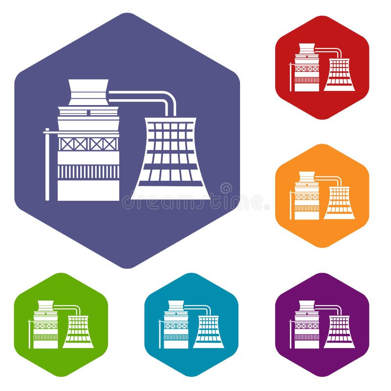 Processing of Raw Materials Icon, Simple Style Stock Vector ...