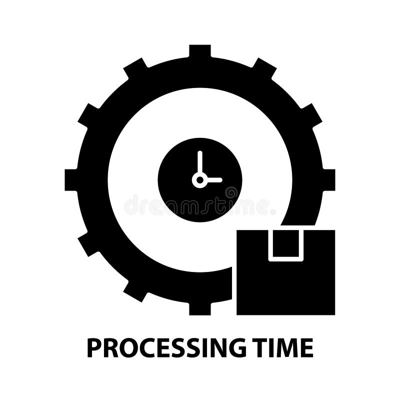 Less Processing Time Blue Gradient Concept Icon Stock Vector ...