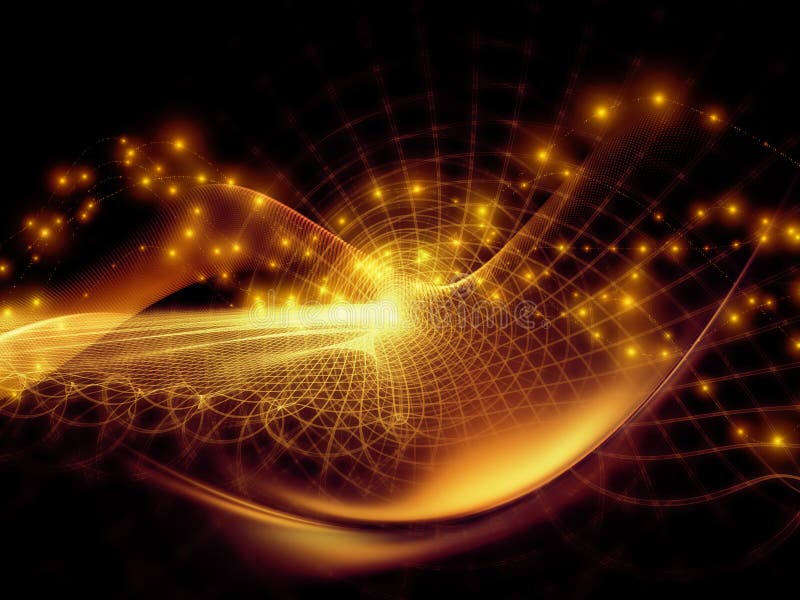 Processing Virtual World stock illustration. Illustration of design ...