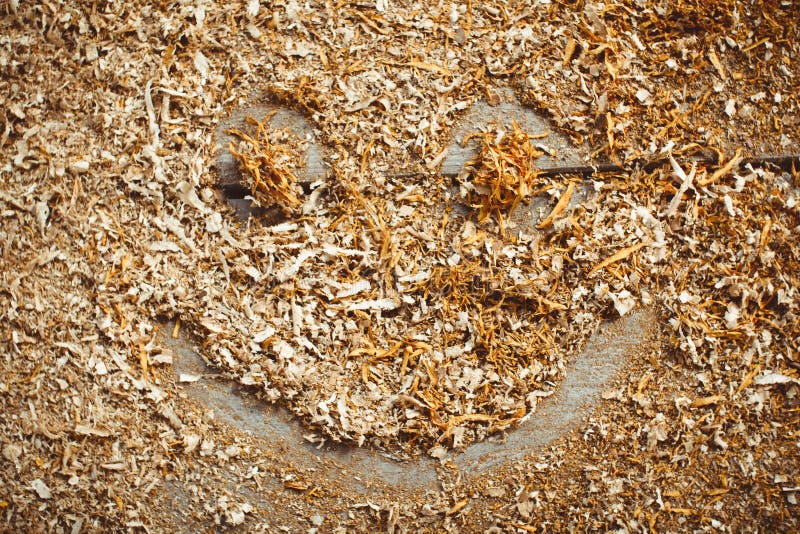 Processing of wood chips stock image. Image of manual - 84351359