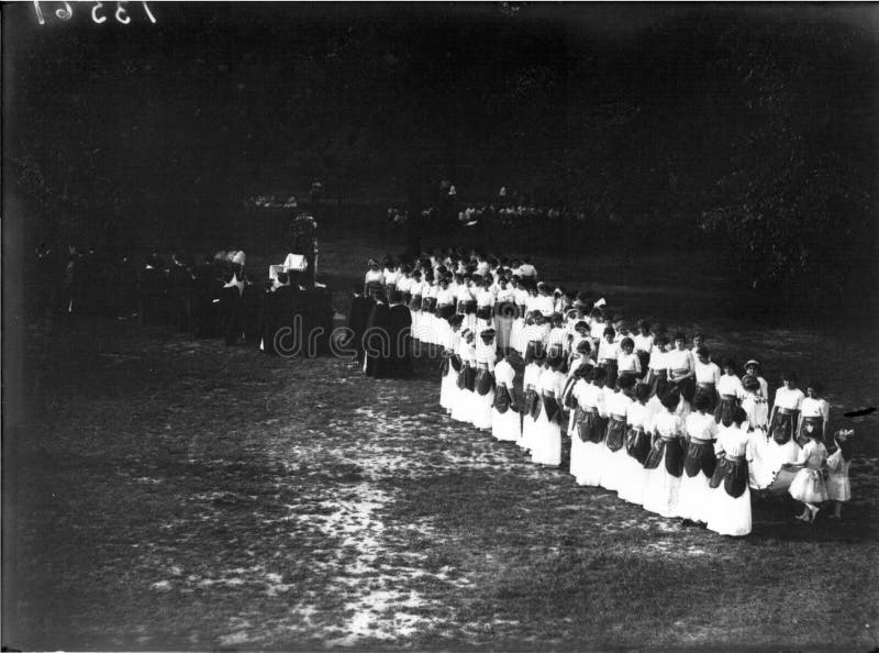 Procession At Miami University May Day Celebration 1914 Picture. Image ...