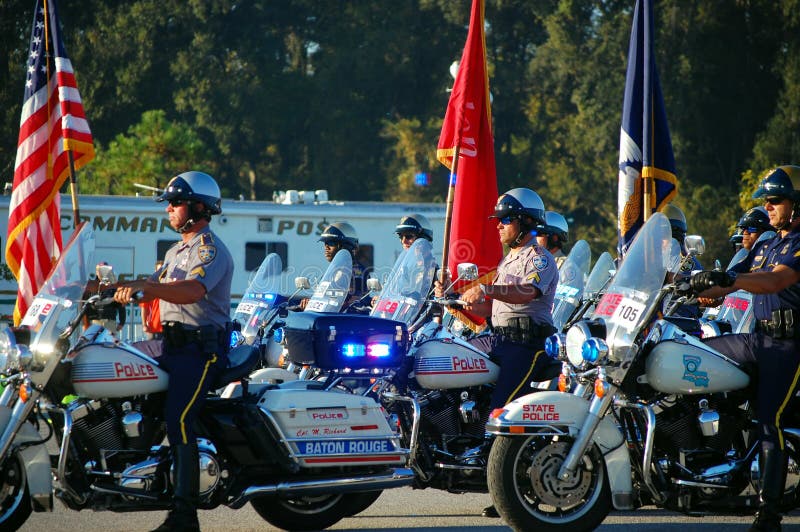 Procession of Motorcycles Beginning Ceremony Editorial Image - Image of ...