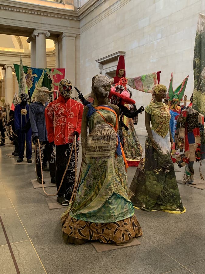 Hew Locke`s the Procession Exhibition at Tate Britain in London United ...