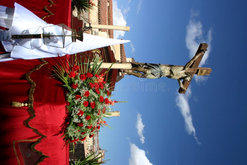 Processione Di Pasqua a Segovia Immagine Stock - Immagine di culto ...