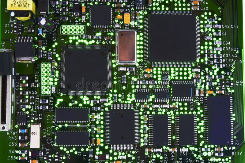 Processor stock image. Image of information, integrated - 27676063