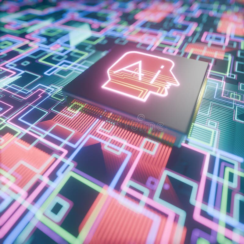 Processor with Artificial Intelligence on a Circuit Board with Data ...
