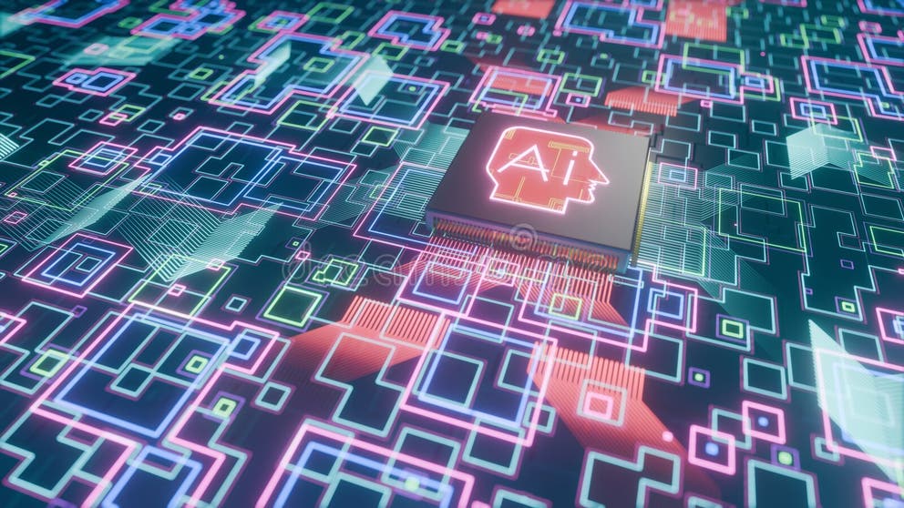 Processor with Artificial Intelligence on a Circuit Board with Data ...