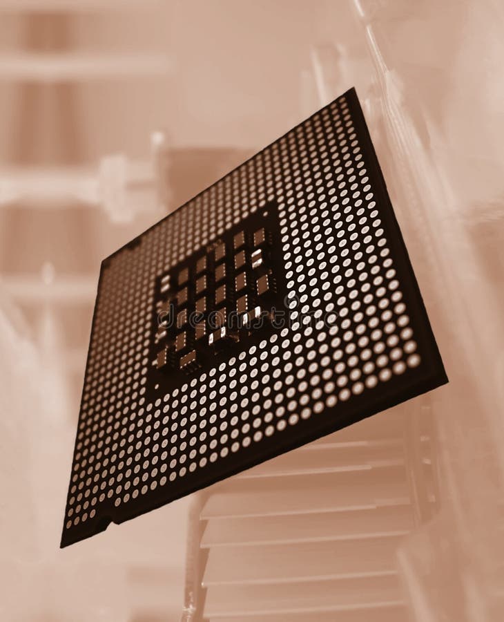 Processor brown stock image. Image of drive, business - 1197501