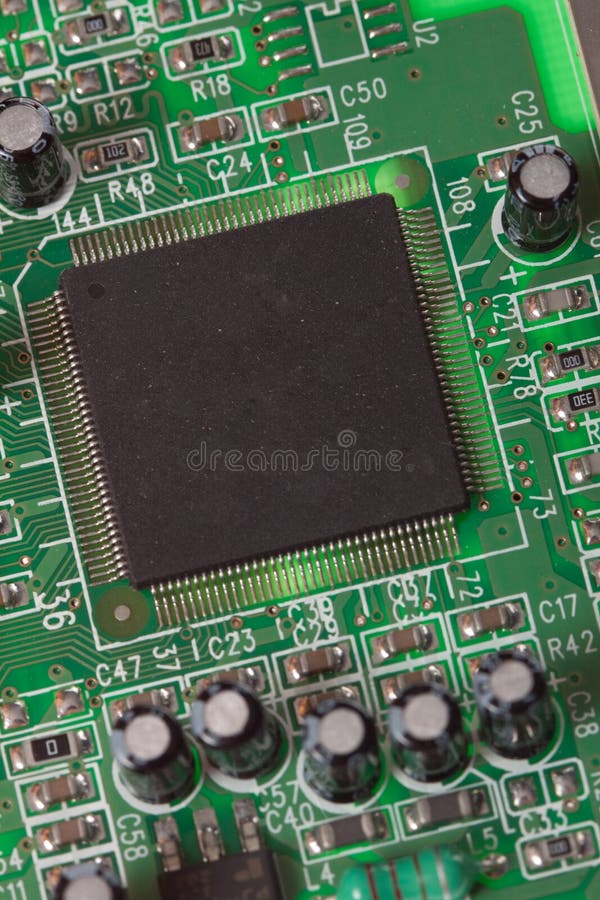 Processor Central Computer Processors CPU Concept Stock Image - Image ...