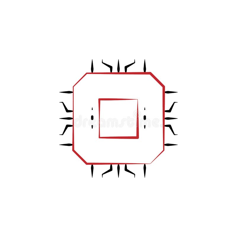 Electronics Components Symbol Stock Illustrations – 546 Electronics ...