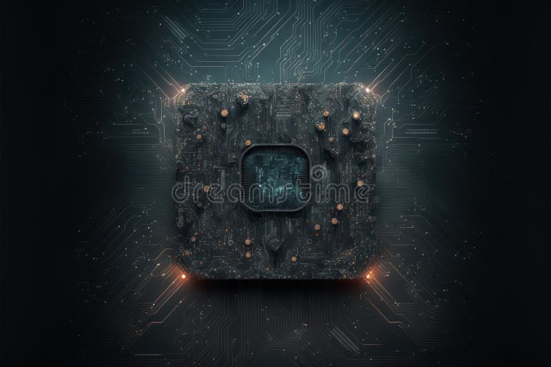 Gpu Microchip Stock Illustrations – 3,097 Gpu Microchip Stock ...