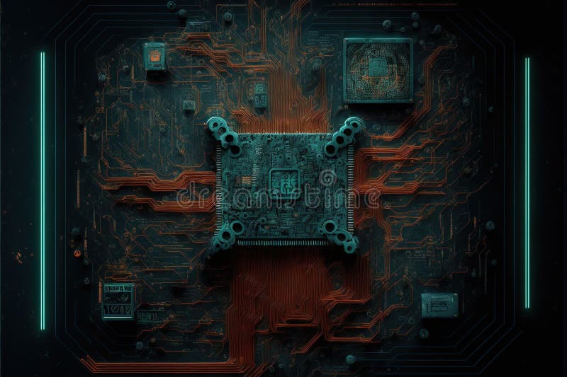 Gpu Microchip Stock Illustrations – 3,097 Gpu Microchip Stock ...