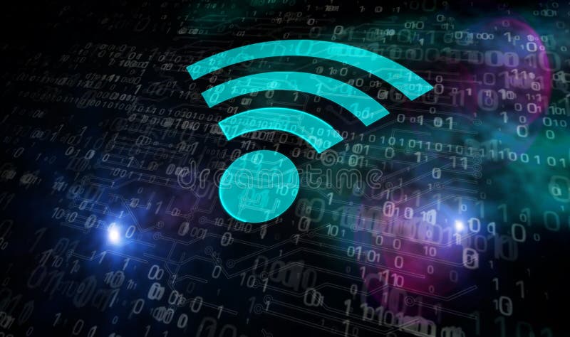 Processor Factory with Burning of Wi-fi Wireless Network Symbols ...