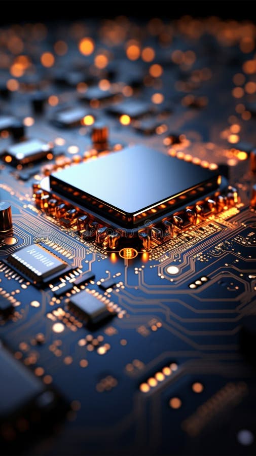 Processor Integrated into Circuit Board, Facilitating Complex ...