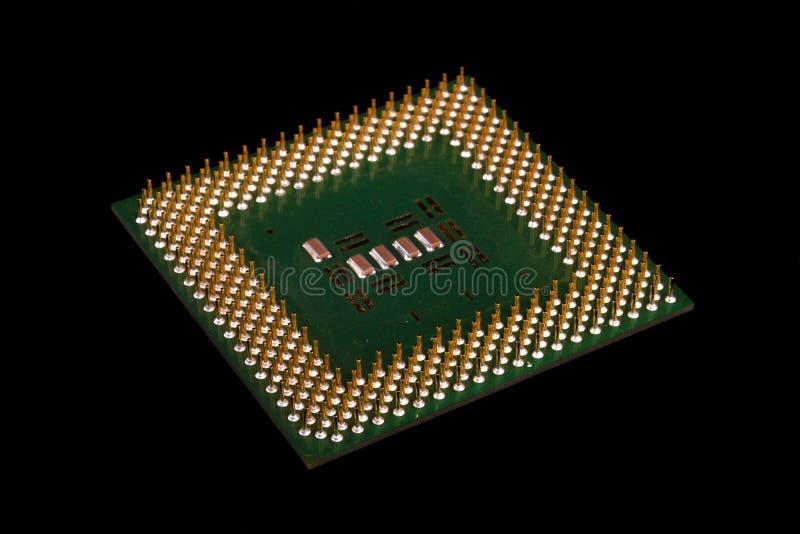 Processor Pins stock image. Image of computer, electronics - 9121899