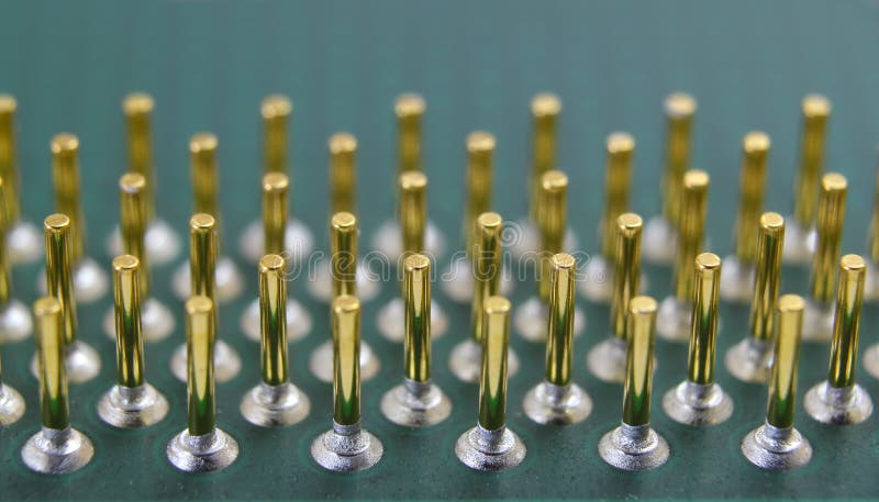 Processor pins stock photo. Image of computer, electronics - 32372706
