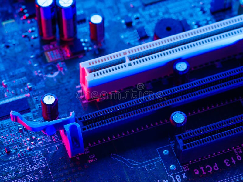 Slot for processor stock photo. Image of industry, integrated - 56562470