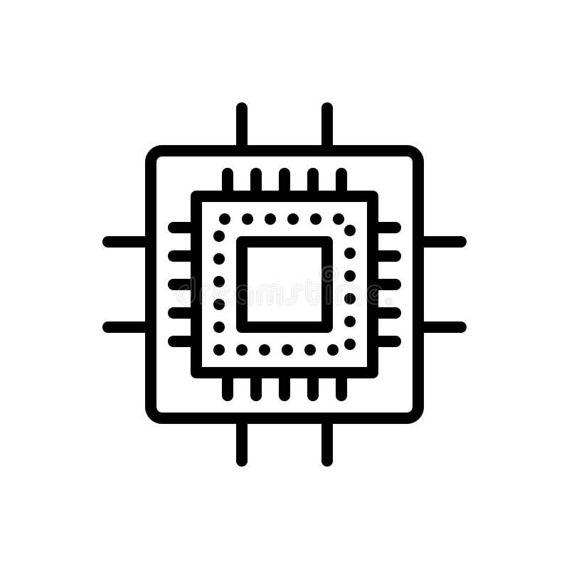 Processorschipset Stock Illustrations – 2 Processorschipset Stock ...