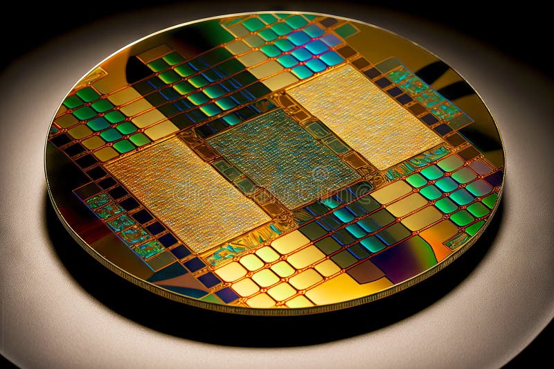 Processors in Technology Laboratory Wafer Semiconductor Manufacturing ...