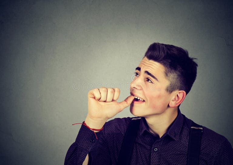 Procrastinating Young Man Wasting Time Stock Image - Image of lazy ...