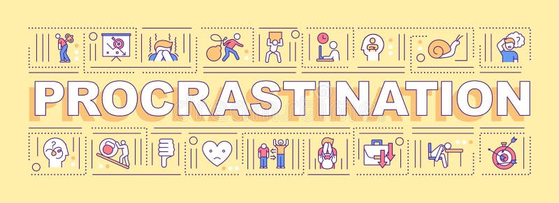 Procrastination Symbol Stock Illustrations – 762 Procrastination Symbol ...