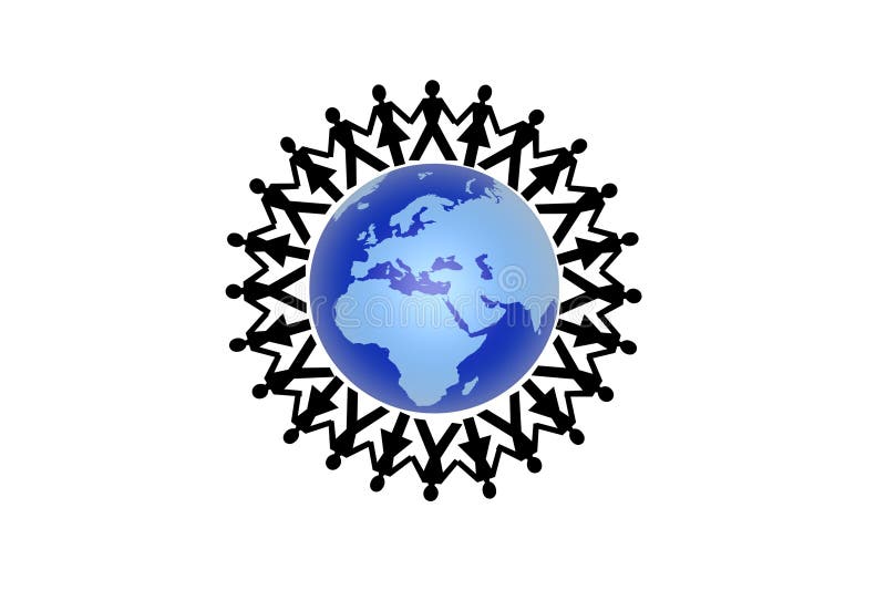 Proctect wolrd stock illustration. Illustration of care - 21463489