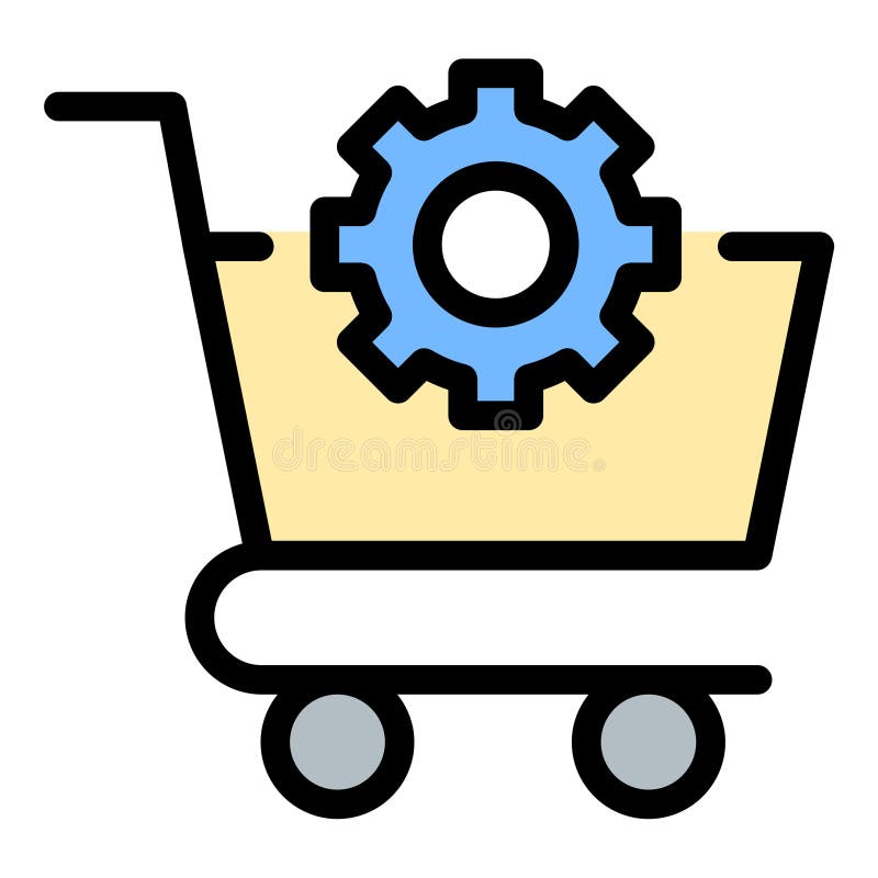 Procurement Icon Flat Line Style Illustration Representing the Process ...