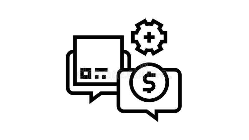 Procurement Process Color Icon Animation Stock Footage - Video of goods ...