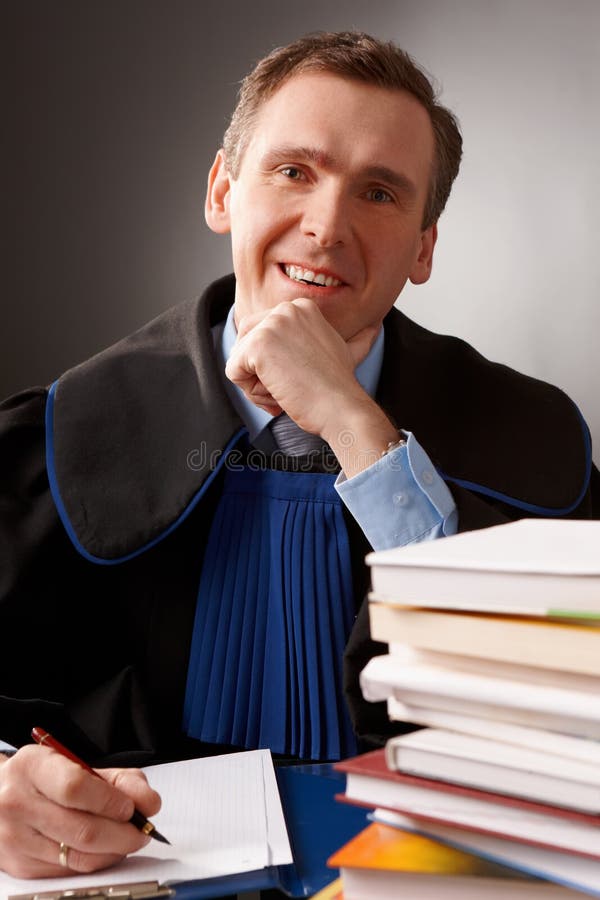 Procureur stock afbeelding. Image of europees, kaukasisch - 24277205