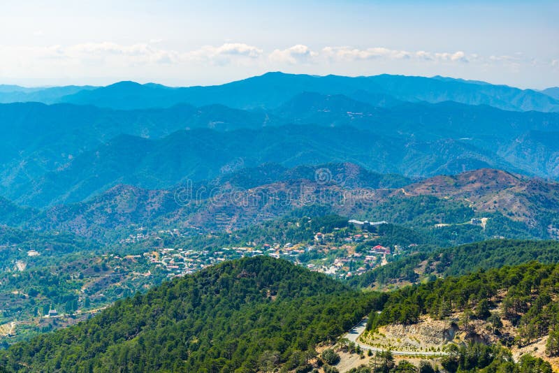 Prodromos Village on Cyprus Stock Photo - Image of sunset, beautiful ...