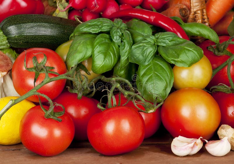 Produce Background stock photo. Image of zucchini, multi - 15263196