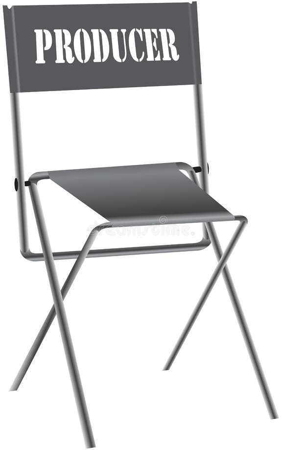 Producer of the chair stock vector. Illustration of figure - 27233864